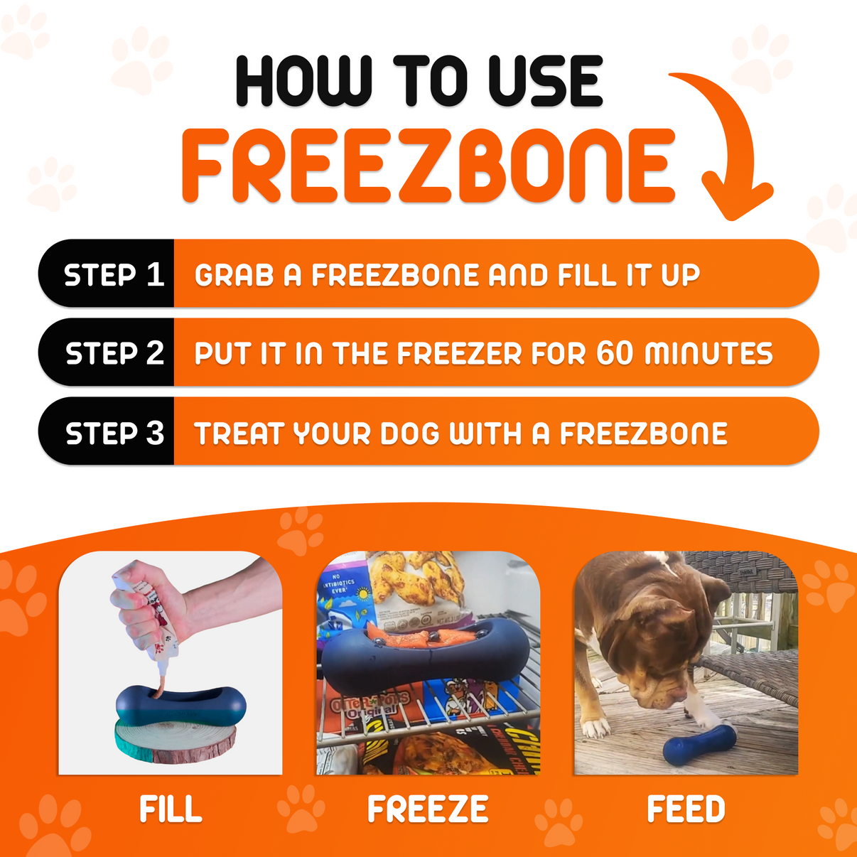 Order Freezbone For Dogs and Bone Treats Online - Freezbone – freezbone-uk